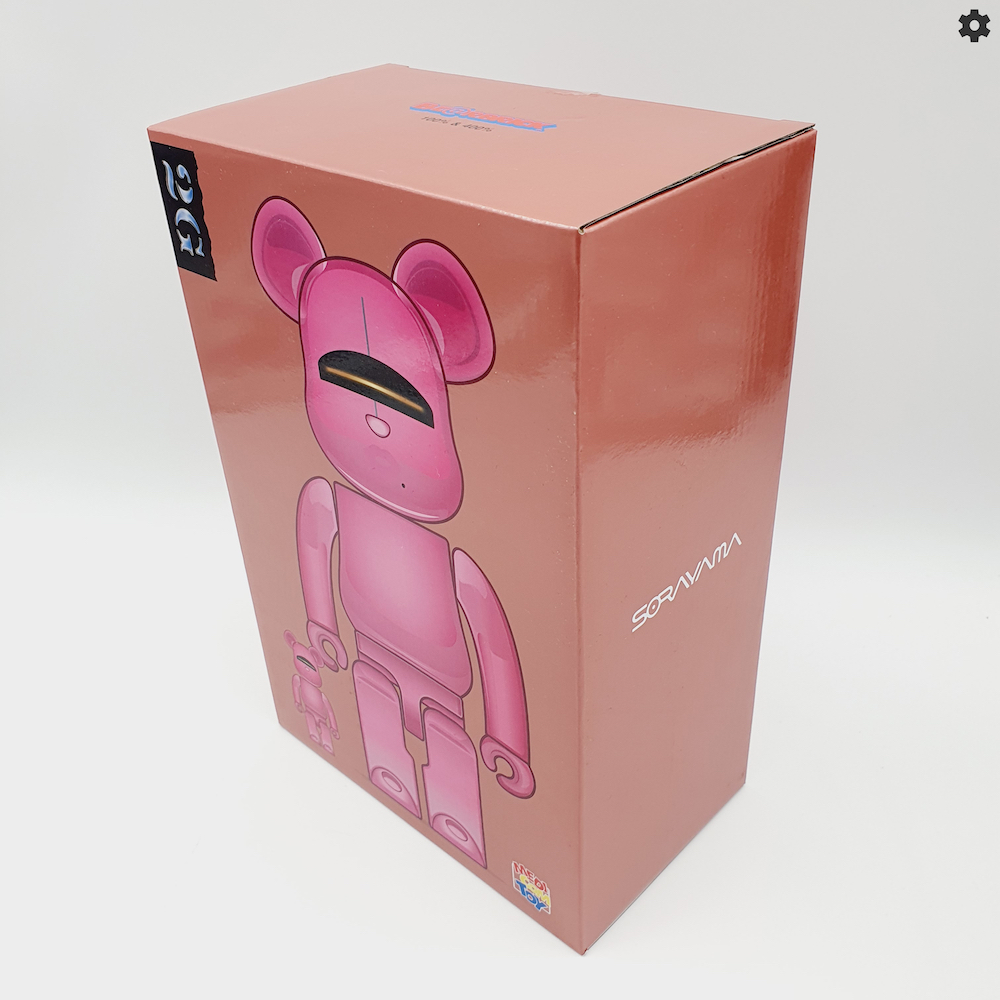 BE@RBRICK SORAYAMA × 2G PINK GOLD Ver. 100％ & 400％ 2022